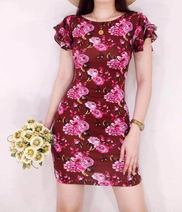 kristine dress printed | Lazada PH