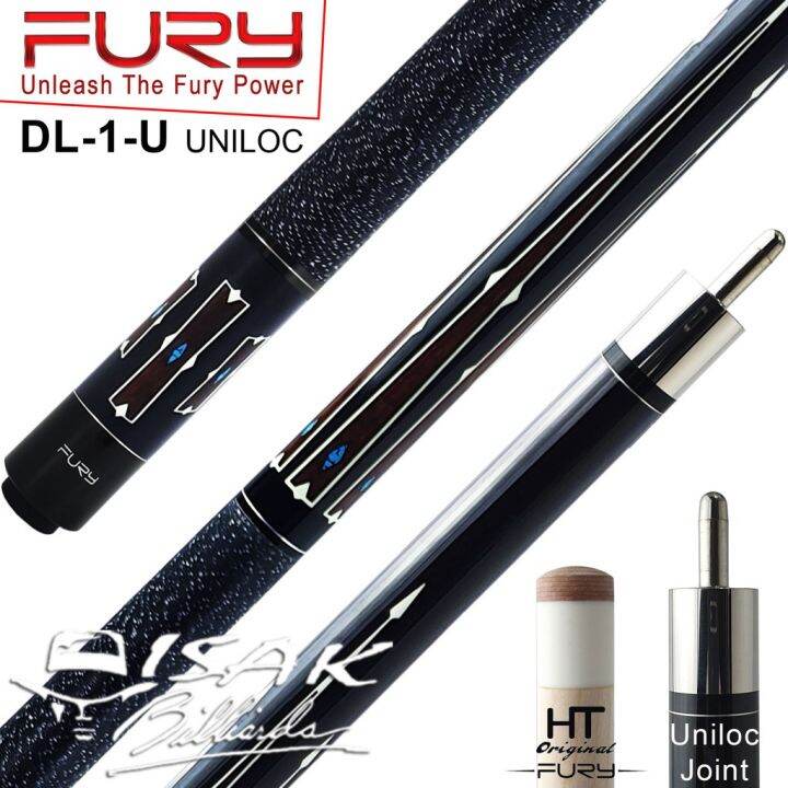 Fury DL-1-U Cue - Uniloc Billiard Pool Stick Biliar Stik Furi Unilock ...