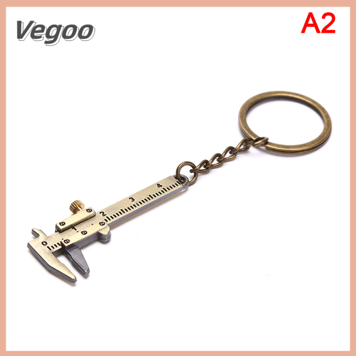 Vegoo Christmas Gift New Portable 0-4cm Mini Vernier Calipers Keychain ...