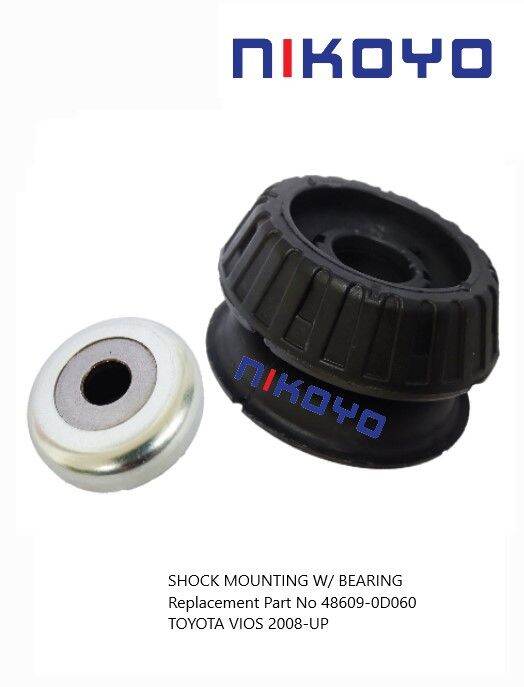 SHOCK MOUNTING Replacement Part No ( 48609-0D060 ) TOYOTA VIOS 2008-UP ...