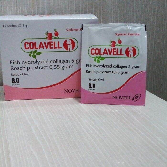 COLAVELL vitamin tulang sendi box isi 15 sachet | Lazada Indonesia