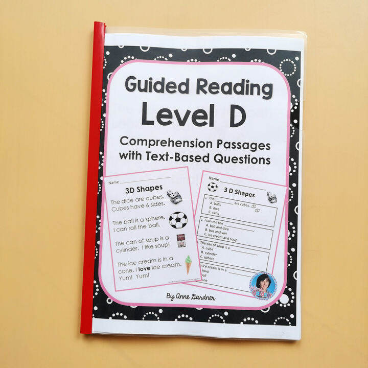Guided Reading Comprehension Passages Level C-P Practice Worksheets ...