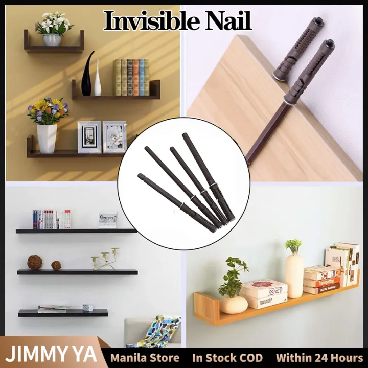 Wall Mounted Invisible Nail With Screws Concealed Mounting Nail ...