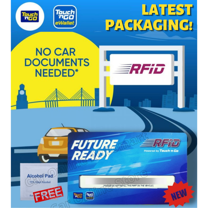 Touch ‘n Go Self-fitment (DIY) RFID Tag & RFID Holder | Lazada