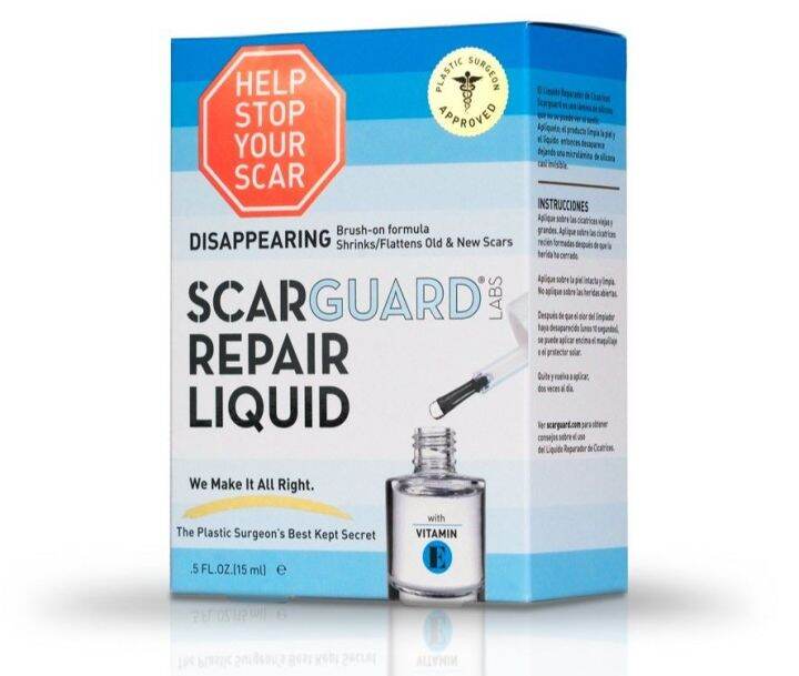 Scarguard Scar Treatment - Use For New & Old Scars - With Silicone ...