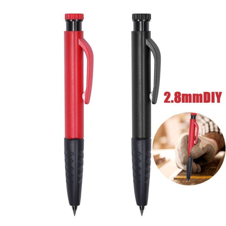 FUTUI Solid Deep Hole Drawing Pencil Lead Marker Construction Scribing ...