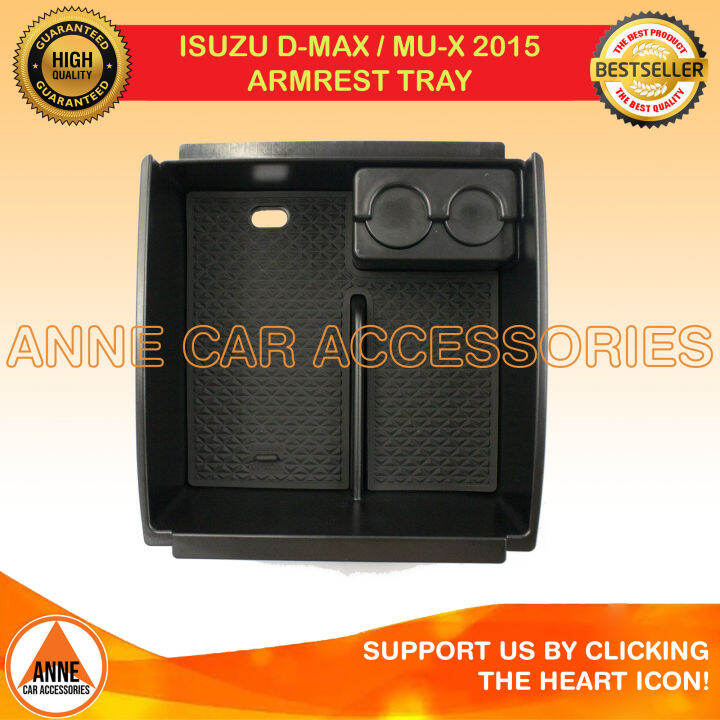 Car Armrest Tray for Isuzu D-Max MU-X 2015 Storage Box Console Coin ...