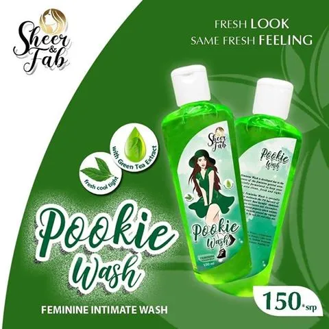Pookie Wash Feminine Intimate Wash 150ml by Sheer & Fab | Lazada PH