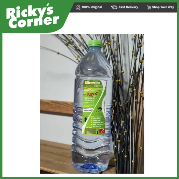 citronella citromint 1 LITER mosquito repellant | Lazada PH