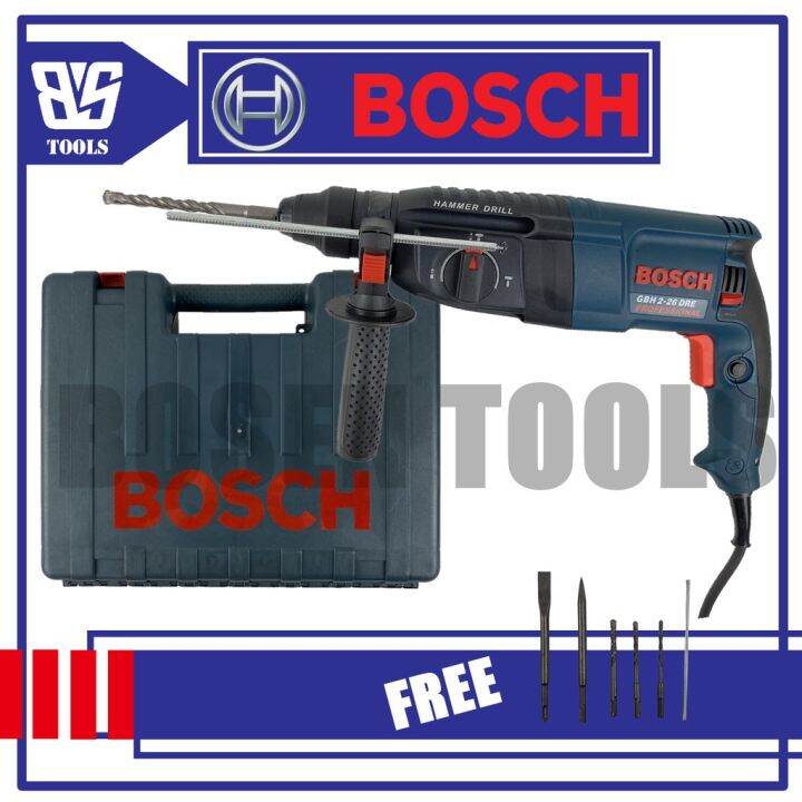 Bosch Professional Heavy Duty GBH 2-26 DRE Impact Rotary Hammer ...