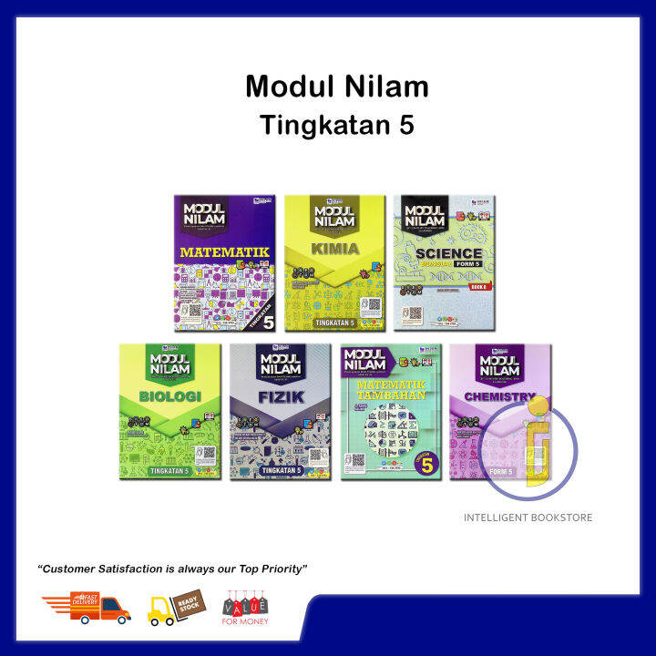 [Intelligent] Nilam Modul Nilam Tingkatan 5 KSSM 2023 | Lazada