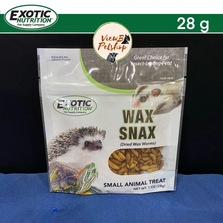 [Exotic Nutrition] Wax Snax Dried Wax Worms หนอนแว็กซ์อบแห้ง 28 กรัม (1 ...