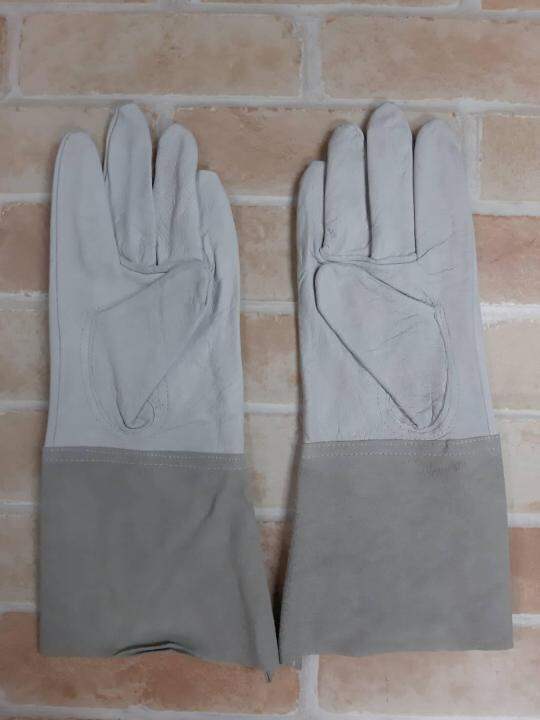 ARGON LONG CUFF ถุงมืออาร์กอนหนังแกะ ยาว 13 นิ้ว | Lazada.co.th