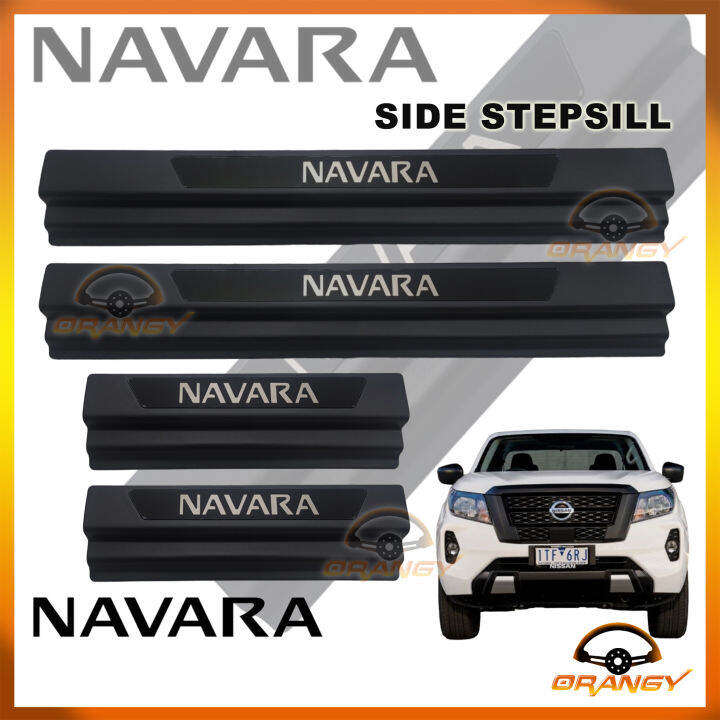 Nissan Navara 2021 to 2023 OEM Side Stepsill in and out 2022 Step sill ...