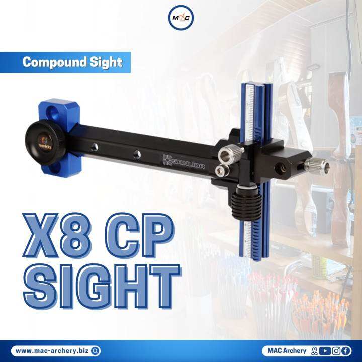 SANLIDA X8 Compound Sight Fisir - Visir untuk busur panahan - Bidikan ...