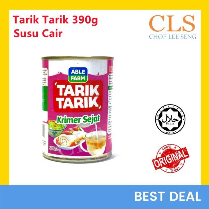 CLS Tarik - Tarik Susu Cair Krimer Sejat Evaporated Creamer 390g | Lazada