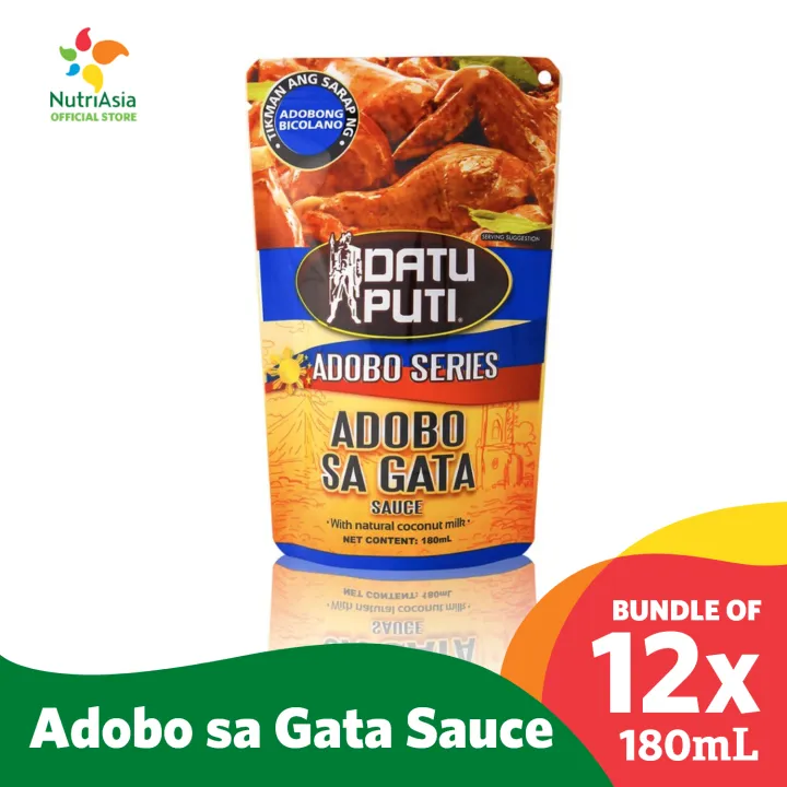 Datu Puti Adobo Series Gata 180 ml Bundle of 12 | Lazada PH