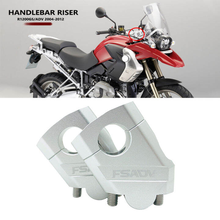 R1200GS Aluminum Handlebar Riser Bar Mount Handle Clamp For BMW R ...