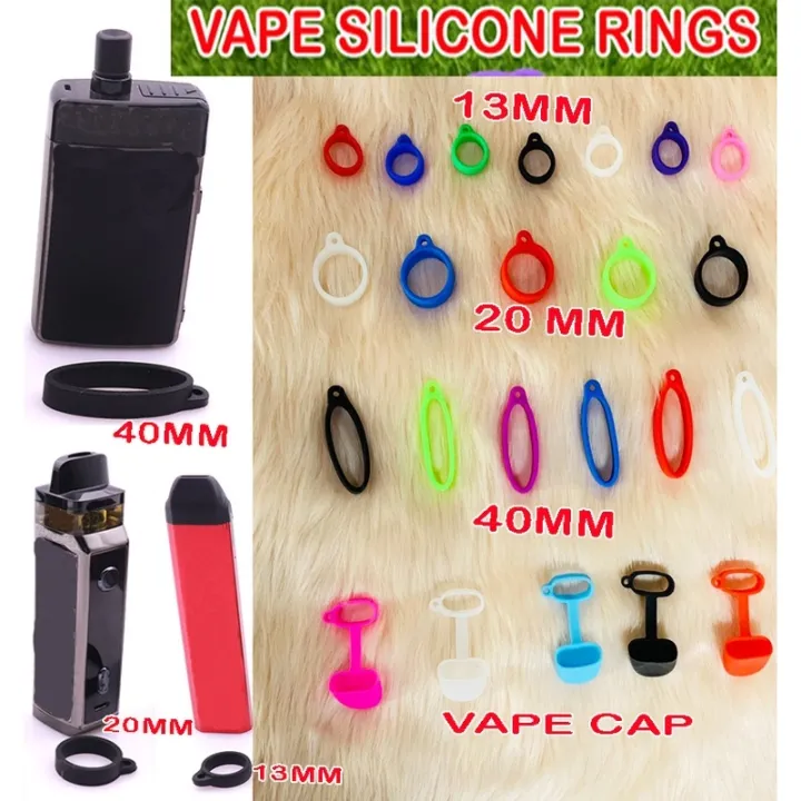 Silicone Ring Band for Vape Lanyard Vape POD Rubber 13mm 20MM 40MM ...