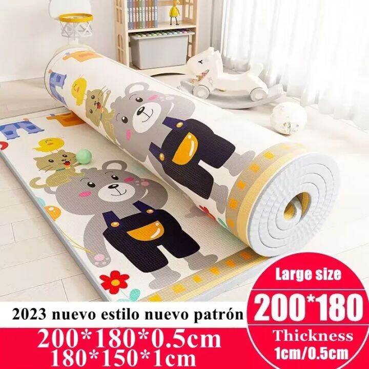 Big size Double-sided pattern Kids playmat/ Baby crawling mat 200cm× ...