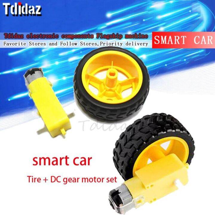 TT Motor Smart Car Robot Gear Motor for arduino Diy Kit Wheels Smart ...