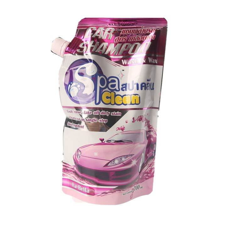 SPACLEAN ผลิตภัณฑ์แชมพูล้างรถ 700 มล. กลิ่นลาเบลล่า | Lazada.co.th