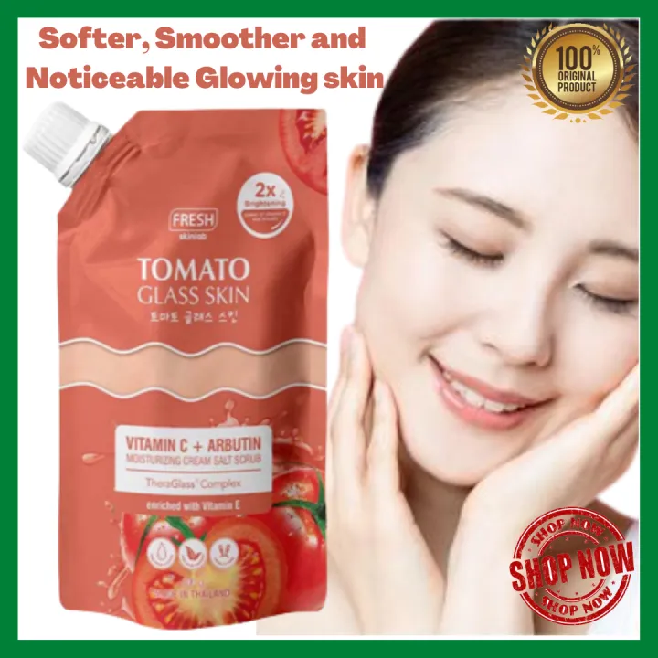 🌸ORIGINAL Fresh Skinlab Tomato Glass Skin Vitamin C + Arbutin ...