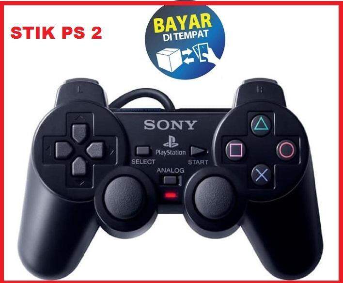 SONY Stik Analog PS 2 - Hitam -tebal | Lazada Indonesia