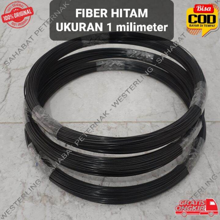 FIBER HITAM RUJI FIBER RUJI SANGKAR RUJI FIBER HITAM | Lazada Indonesia