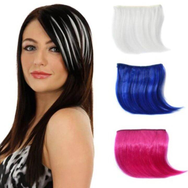 คลิปหนีบผู้หญิง AN249คุณภาพสูงแบบธรรมชาติที่มองไม่เห็นเครื่องประดับผมเด็กหญิง12สีผมต่อใย ...