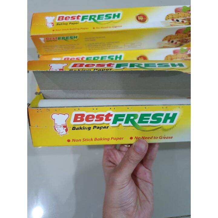 baking paper lokal bake best fresh kertas kue roti alas loyang 10 meter ...