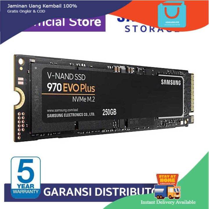 Samsung SSD 970 EVO PLUS 250GB / 500GB / 1TB / 2TB M.2 NVMe PCIe | Lazada Indonesia