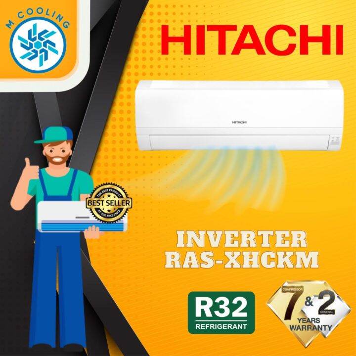 [Free Delivery] Hitachi R32 Inverter Single Split Wall Mounted Air ...