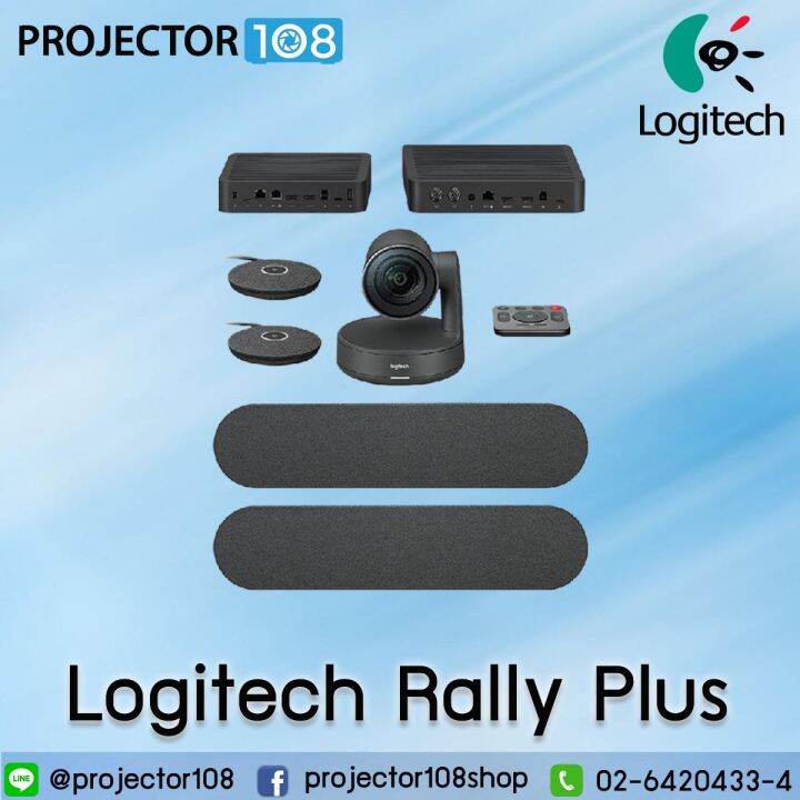 Logitech Rally Plus PN: 960-001225 Premium Ultra-HD Conference Cam ...
