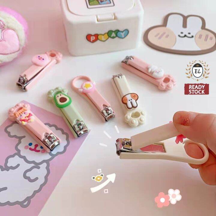 Mini Nail Clippers / Cute Nail Cutter 🔥Ready Stock🔥 Ketip Kuku Cartoon ...