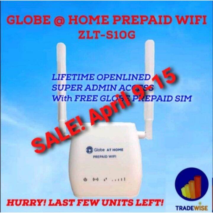 GLOBE MY BUSINESS GLOBE AT HOME PREPAID WIFI BROADBAND W SIM FOR ...