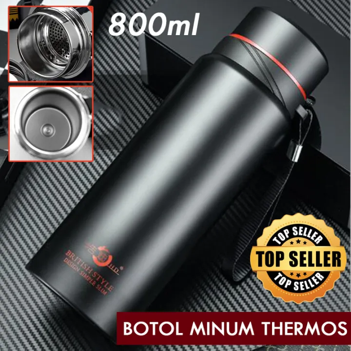 Botol Minum Thermos Stainless Steel 800ml Bottle Tumbler Tumblr Termos ...