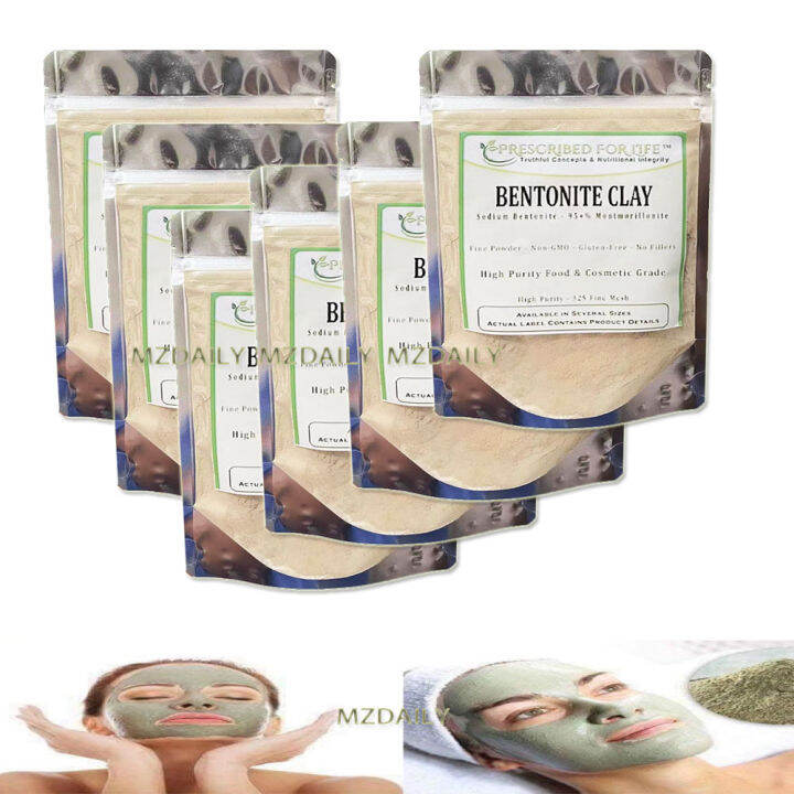 ( Set of 6 ) Authentic Bentonite Aztec Healing and Anti-Acne Clay Mask ...