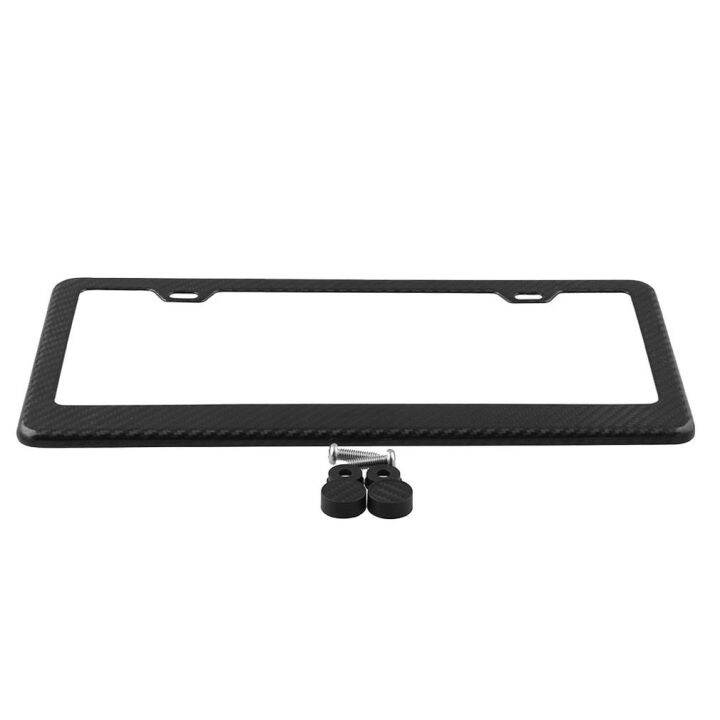 Car License Plate Frame 100 Carbon Fiber License Plate Frame For Us ...
