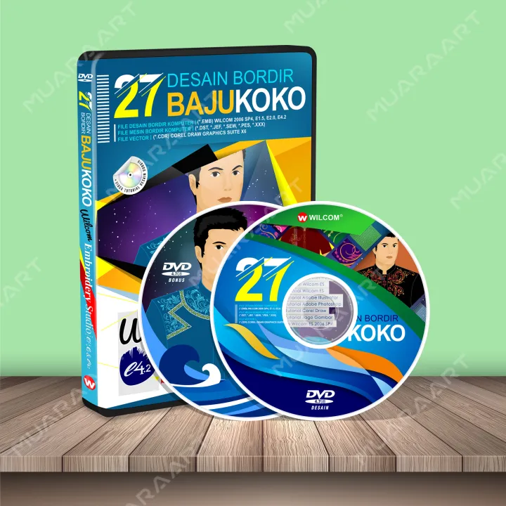 Desain Bordir Baju Koko dengan Wilcom ES dan Corel Draw GS | Lazada Indonesia