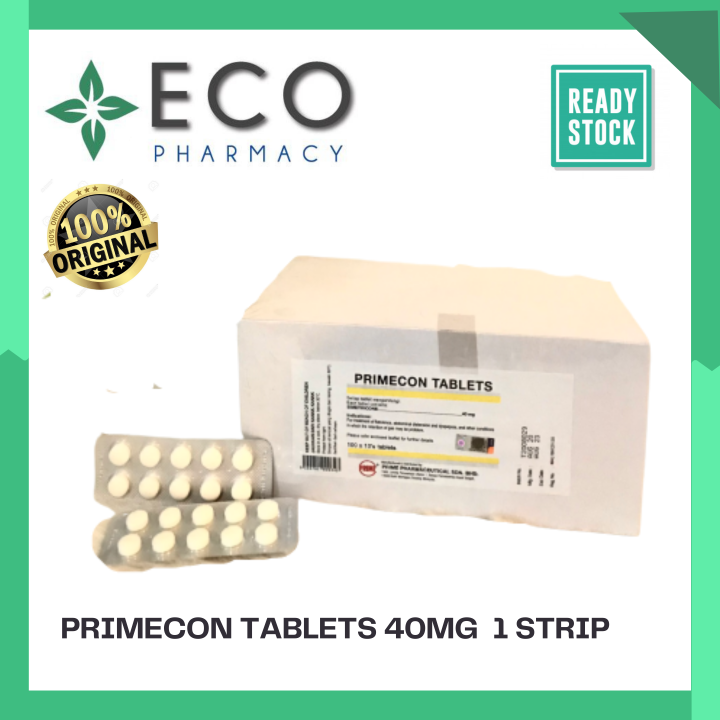 PRIMECON TABLETS 40mg 1 strip 10's | Lazada
