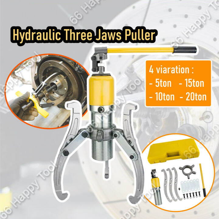 15 Tons 15T Industrial Grade Integral Type Hydraulic 3 Jaws Puller ...