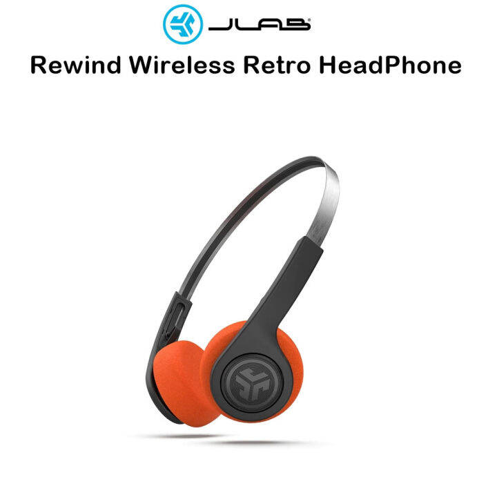 Jlab Rewind Wireless Retro HeadPhone หูฟังครอบหูเกรดพรีเมี่ยม สำหรับ ...