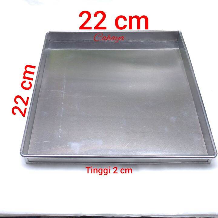 loyang oven uk 22 x 22/Bahan alumunium | Lazada Indonesia