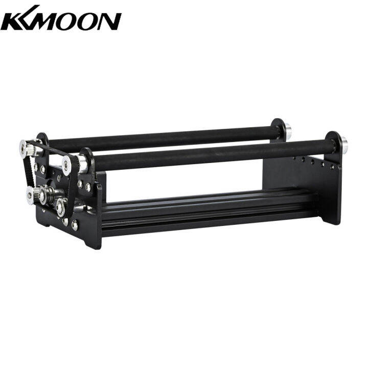 KKmoon La-Ser แกะสลักโรตารี่ลูกกลิ้งสำหรับวัตถุทรงกระบอก360 ° หมุนแกะสลักแกน5มุมปรับแกะสลัก ...