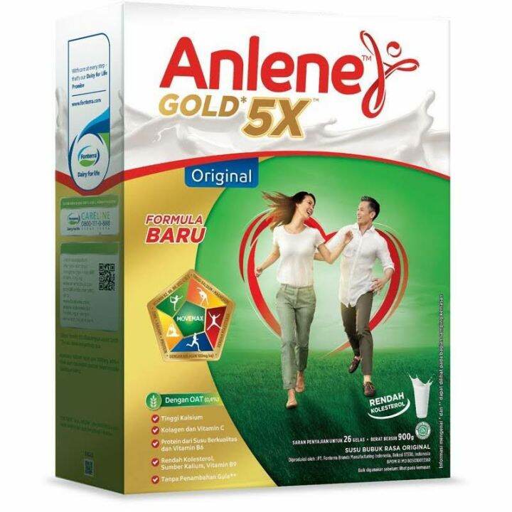 Anlene Gold 5X 885gr Original/Coklat Ed Maret 2024 | Lazada Indonesia