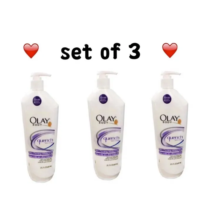 CxO( Set of 3 ) OLAY Body Quench - Body Lotion w/ Skin Firming ...