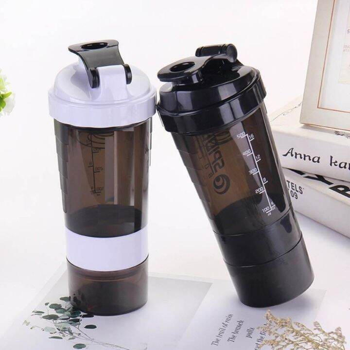 3 in 1 Creative Protein Nutrition Supplement Shake Bottle Mixing Bottle ...