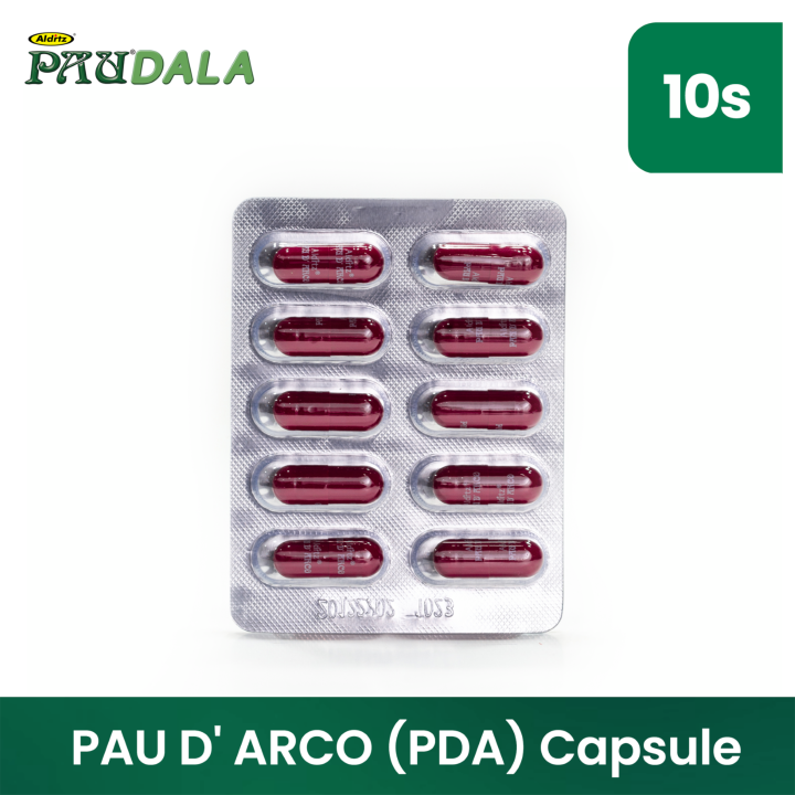 PAU D' ARCO (PDA) Capsule 10's | Lazada PH