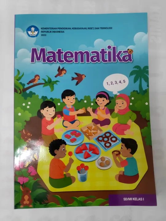 Buku Kelas 1 SD Matematika Kemendikbud Revisi 2022 Terbaru | Lazada ...